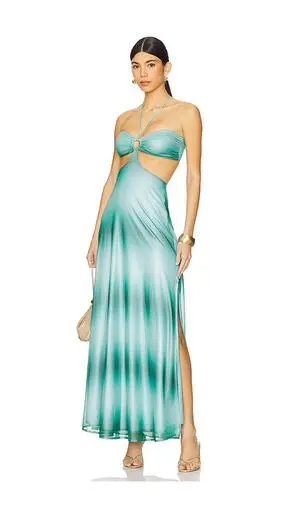 BOAMAR Lazuli Long Dress - Teal