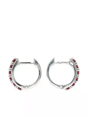 Emanuele Bicocchi Embellished Hoop Earrings - Silver