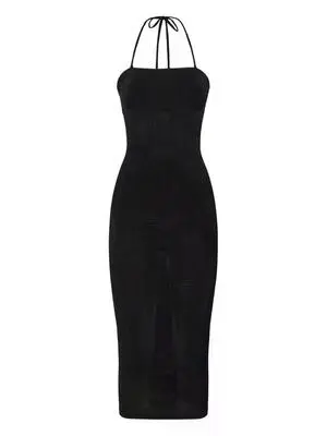 Wolford Halterneck Midi Dress - Black