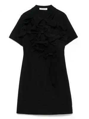 Viktor & Rolf Bow Bouquet Mini Dress - Black
