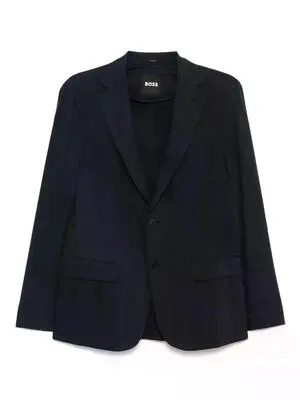BOSS Single-breasted Blazer - Blue
