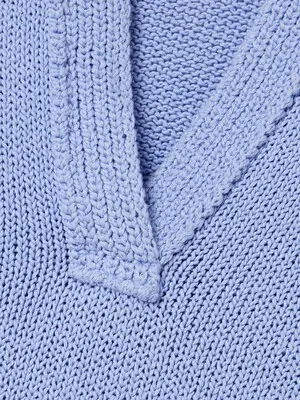 Proenza Schouler Reeve Cotton-blend Polo Sweater