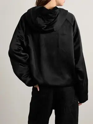 THE ROW Garel Satin Hoodie