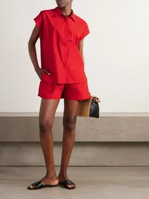 Matteau Organic Cotton-poplin Shorts