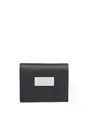 MAISON MARGIELA Numeric Bi-fold Leather Wallet - Black