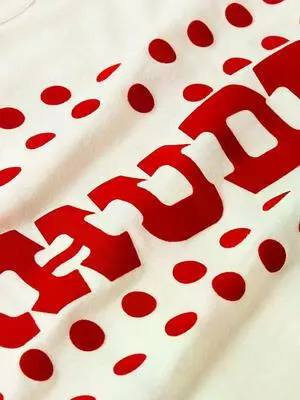 Rhude Flocked Burnout T-shirt