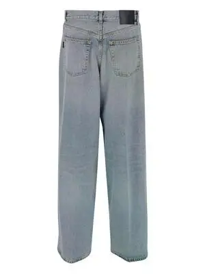 HAIKURE Light Wash Faded Jeans