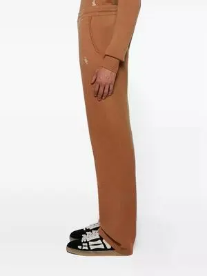 Sporty & Rich Camel Cashmere Elasticated Waist Trousers