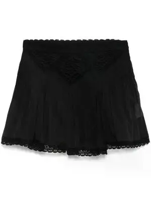 MARANT ETOILE Goldie Mini Skirt - Black