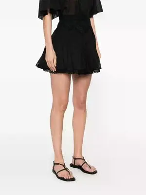 MARANT ETOILE Goldie Mini Skirt - Black