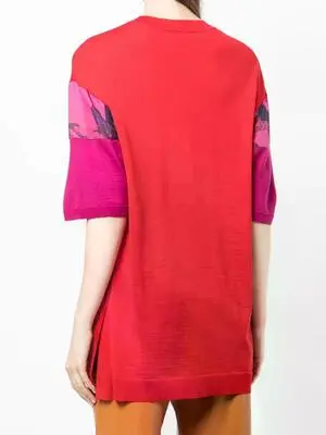 FERRAGAMO Heritage Print Long T-shirt