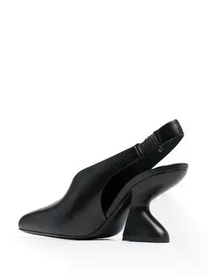 FERRAGAMO F-heel Slingback Pumps