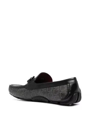 FERRAGAMO Parigi 19 Loafers - Grey