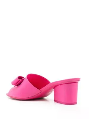 Ferragamo Bow Detailing Mules Clogs For Women