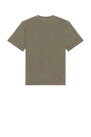 AGOLDE Asha Mock Neck Tee - Flint