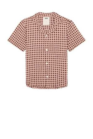 Oas Ferratelle Cuba Waffle Shirt - Pink