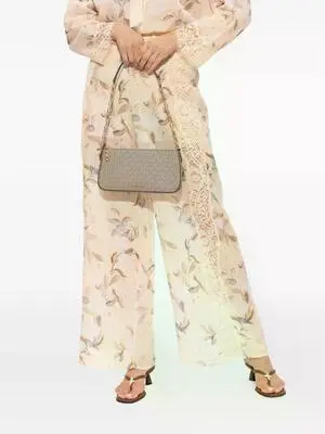 Michael Kors Empire Monogram Shoulder Bag - Grey