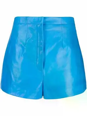 FERRAGAMO Polished Finish High-waisted Shorts