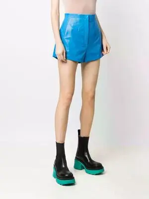 FERRAGAMO Polished Finish High-waisted Shorts