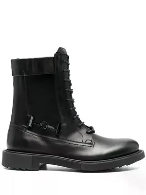 Ferragamo Lace Up Boots For Men