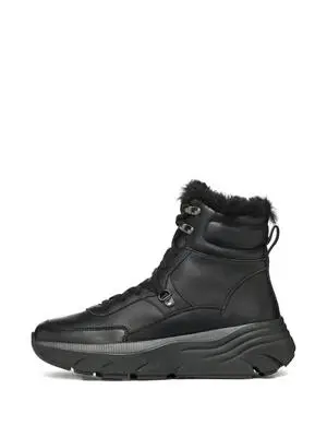 Geox Diamanta Lace-up Chunky Sole Ankle Boots