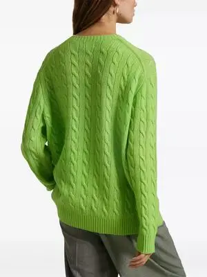 Polo Ralph Lauren Cable Knit Crew Neck Sweater