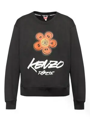 Kenzo Boke Flower Sweatshirt - Black