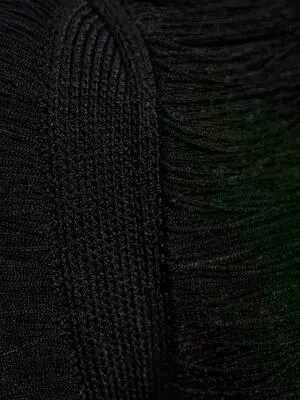 Attico Ribbed Panelled Long-sleeve Top