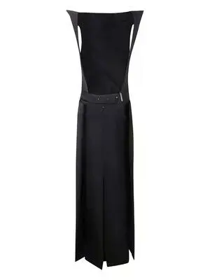 JEAN PAUL GAULTIER Cowl Neck Belted Dress