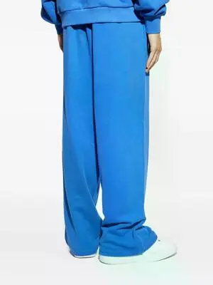PANGAIA Organic Cotton Elasticated Waist Track Pants - Blue