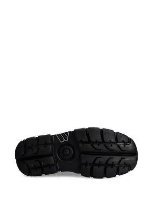NEW ROCK Metallic M-120n-s26 Lace-up Platform Sneakers - Black
