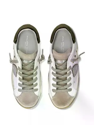 Philippe Model Panelled Sneakers - Grey