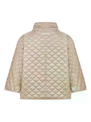 Max Mara Quilted High-neck Jacket