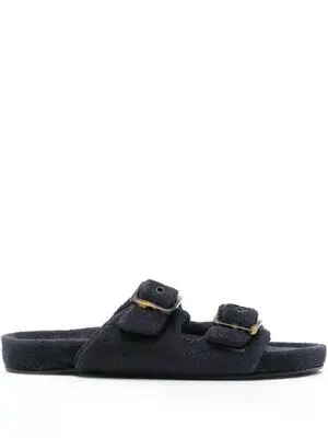 ERES French Terry Double Buckle Slides