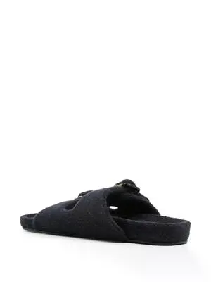 ERES French Terry Double Buckle Slides