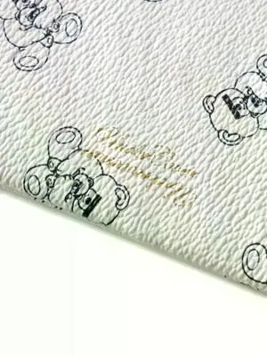 Undercover Teddy-print Zip-around Purse - White
