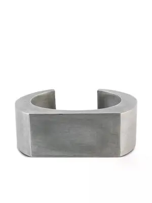 PARTS OF FOUR Sterling Crescent Plane Bracelet - Silver