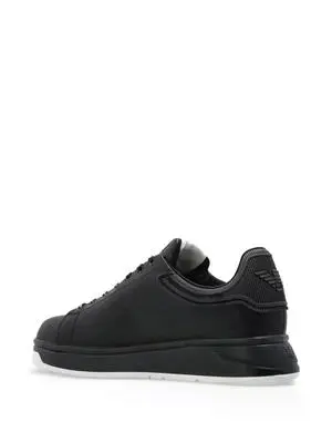 Emporio Armani Leather Lace-up Sneakers