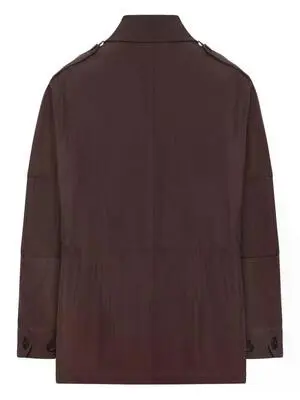 TOM FORD Button-fastening Flap-pocket Jacket - Brown