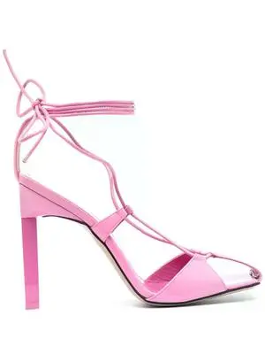 Attico Adele 105mm Sandals - Pink