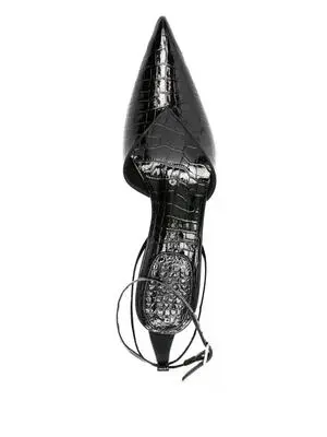 A.W.A.K.E. Mode 55mm Dina Crocodile-effect Pumps