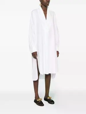 THE ROW Elinor Cotton Shirt Dress