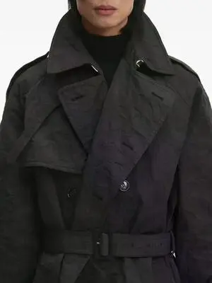 Vetements Double-breasted Belted Trench Coat