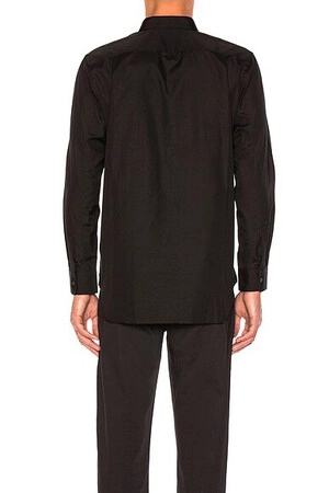 Play Comme Des Garcon Small Emblem Cotton Button Down