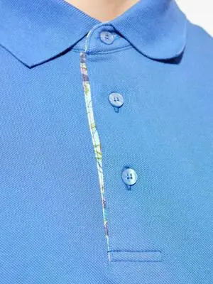 Etro Pegaso-motif Cotton Polo Shirt