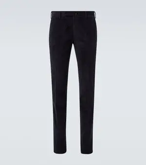 SLOWEAR Cotton Corduroy Chinos - Blue