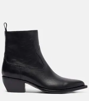 GOLDEN GOOSE Debbie 45 Leather Ankle Boots