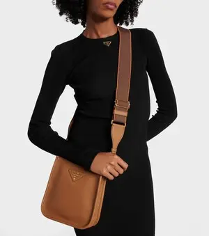 Prada Mini Leather Shoulder Bag
