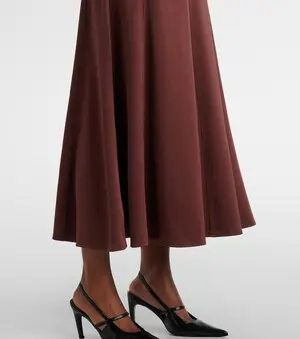 Roland Mouret Crepe Midi Dress