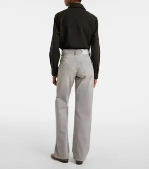 7 For All Mankind Tess Mid-rise Straight Jeans